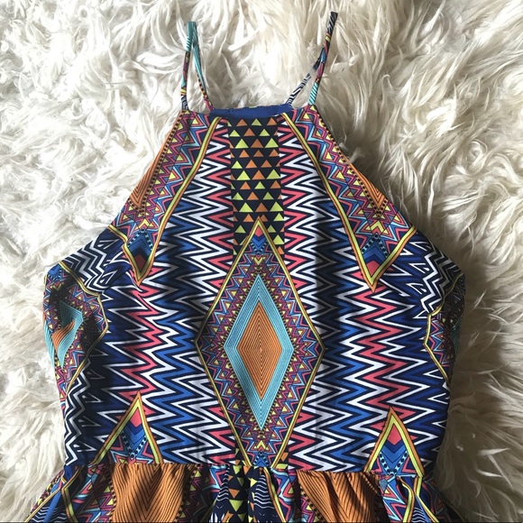 Gianni Bini | Dresses | Gianni Bini Aztec Tribal Print Multicolor Dress ...